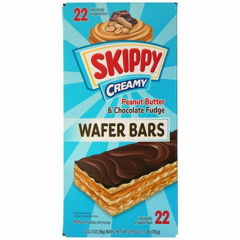 Check Halal status of Skippy Peanut Butter & Fudge Wafer Bar, 1.3 Ounce ...