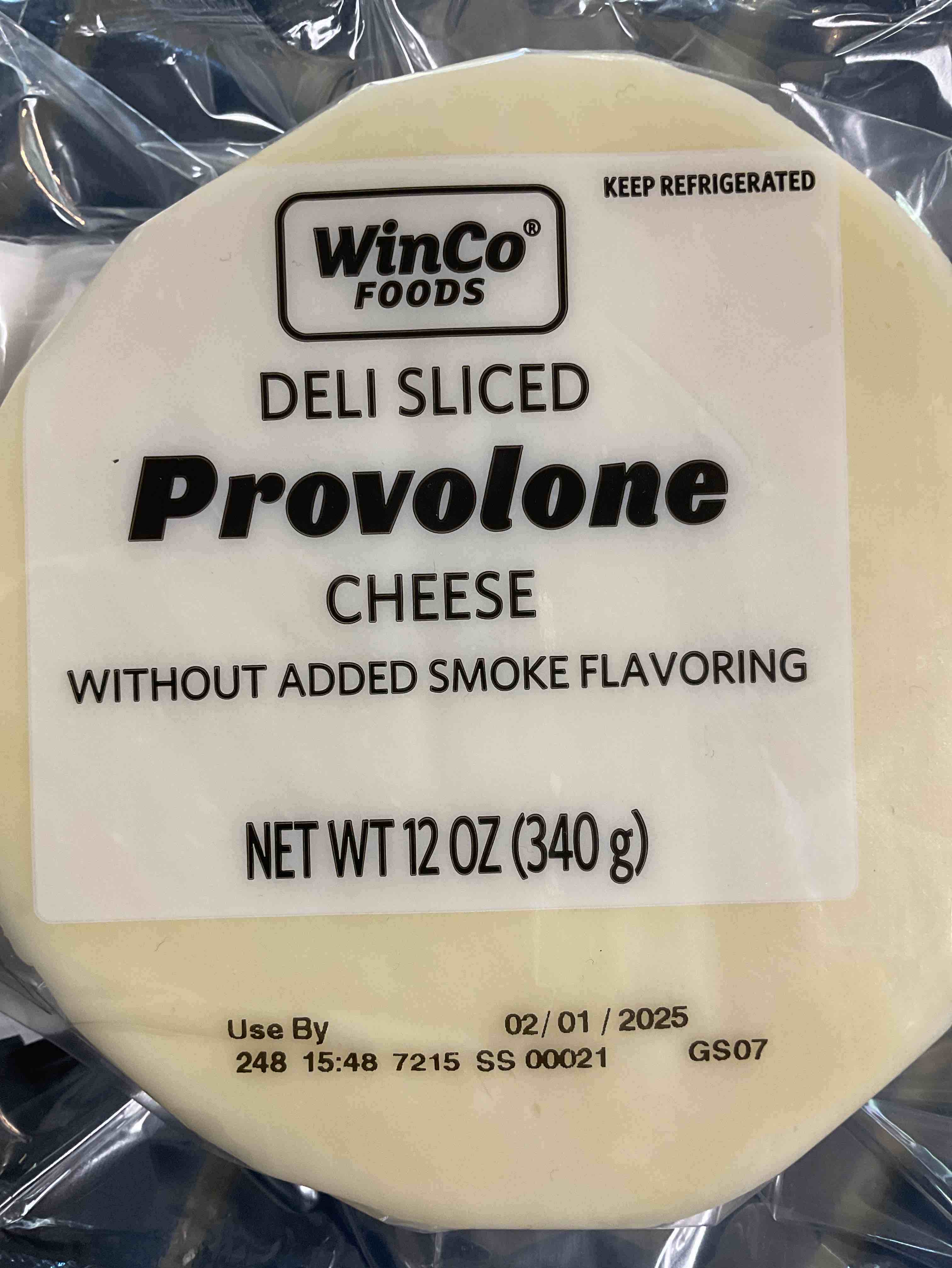Check Halal status of Winco Foods Deli Sliced provolone Cheese, Install ...