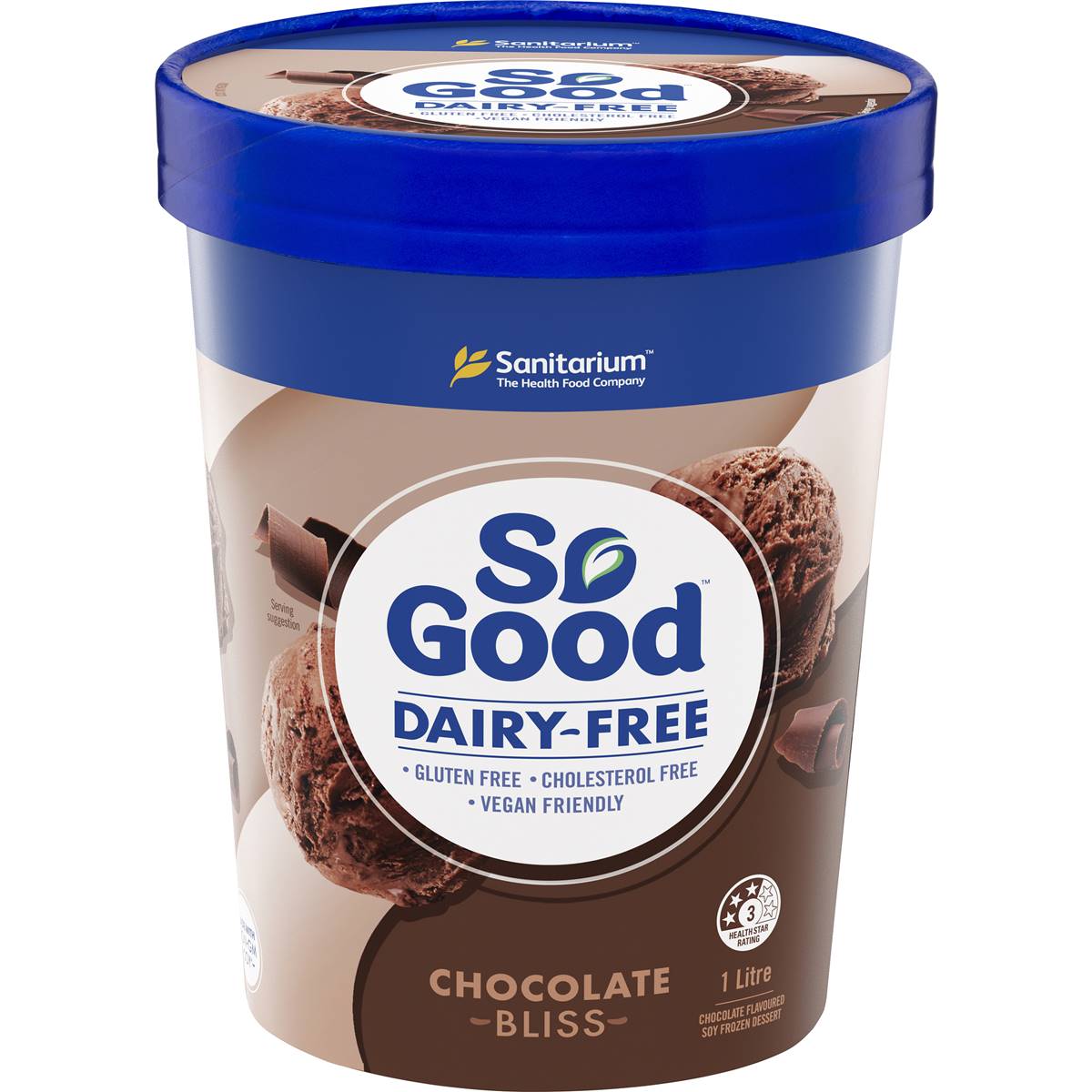 Sanitarium So Good Choc Bliss Frozen Dessert 1l is Halal, Install ...