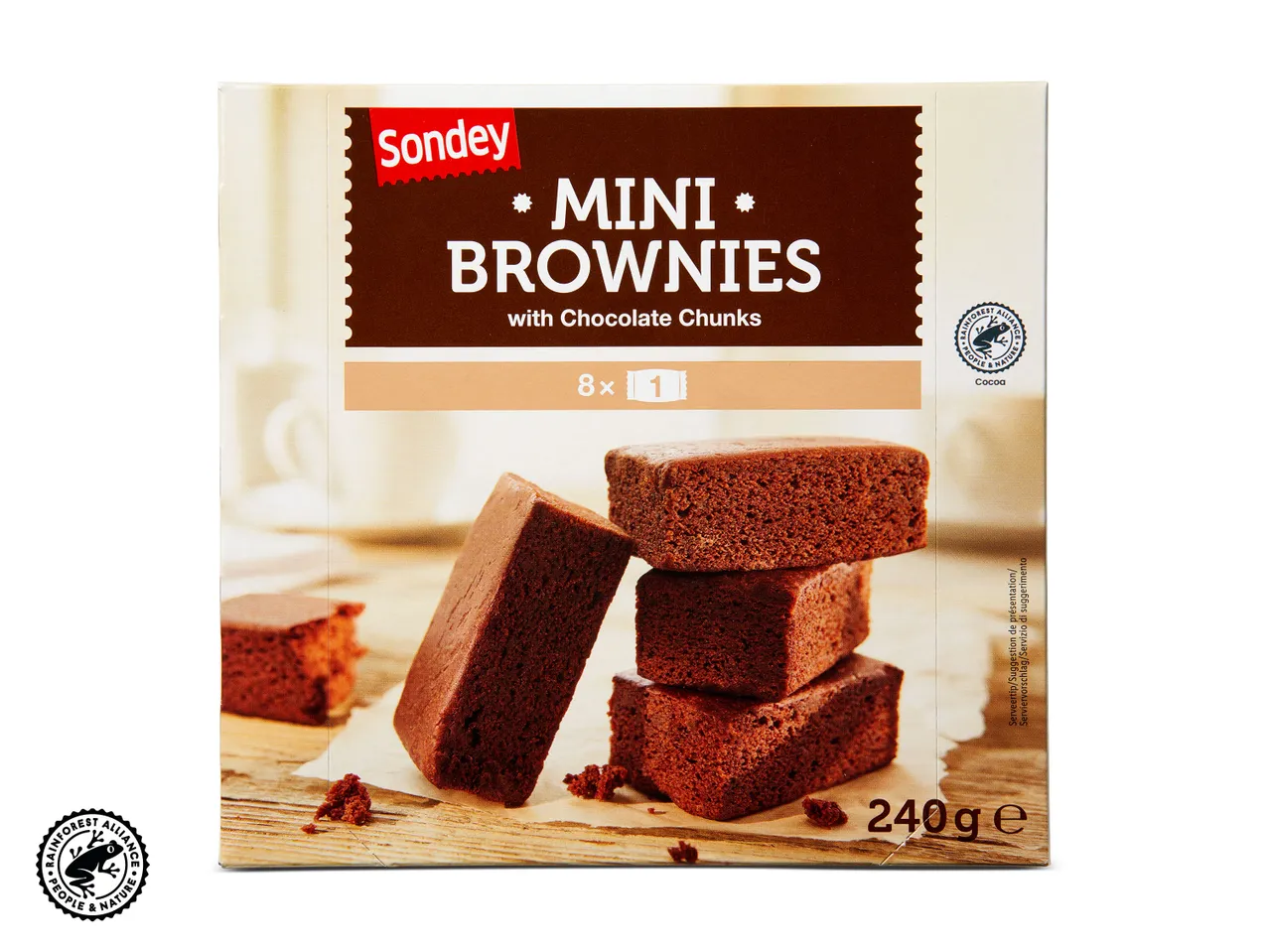 Sondey Mini brownies ingrediants not verified is not Halal, Install ...