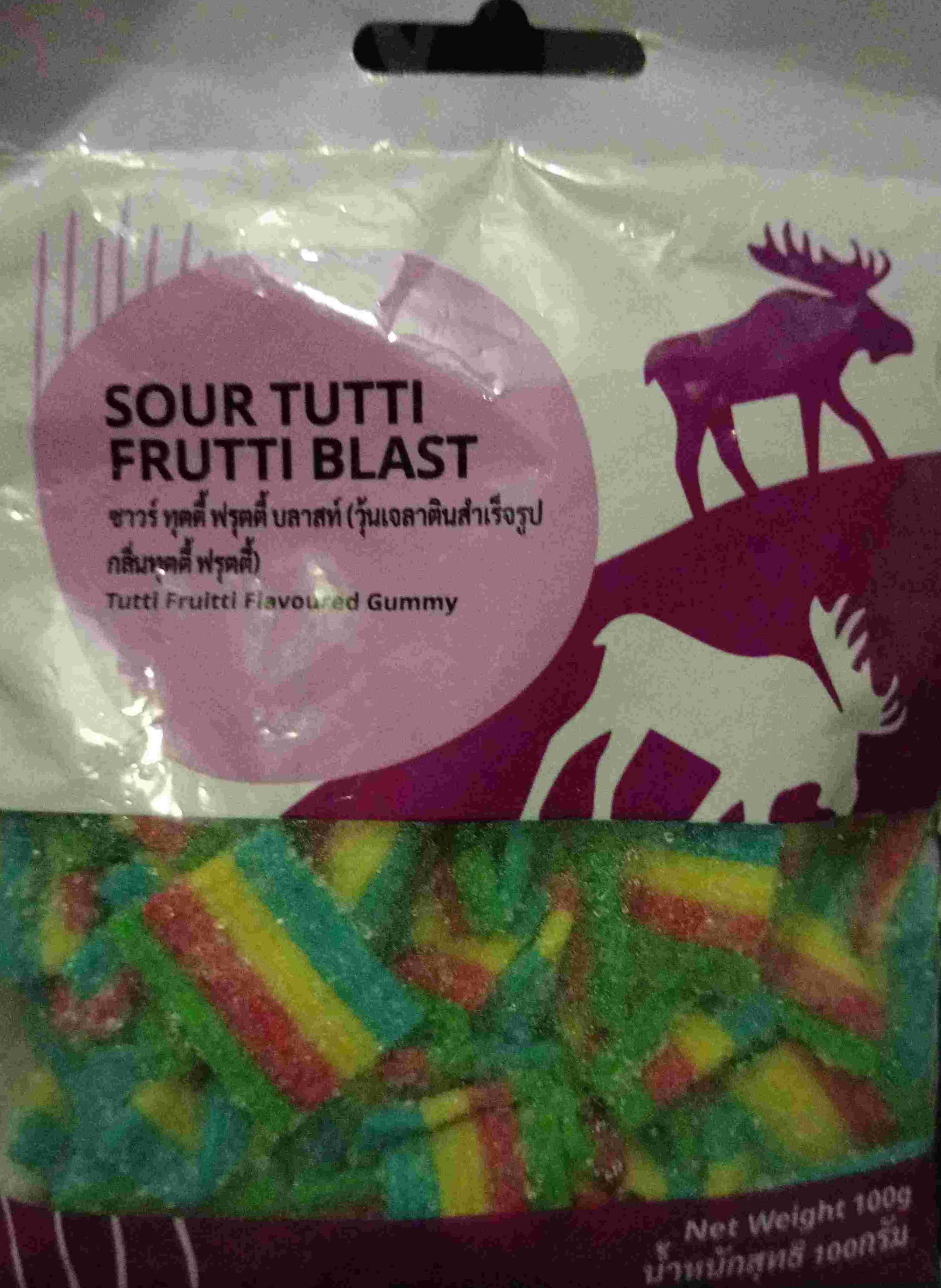 Check Halal status of Sour Tutti Frutti Blast Flavoured Gummy, Install ...