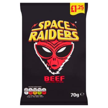 Space Raiders Beef Flavour Cosmic Corn Snacks 70g is Halal, Install ...