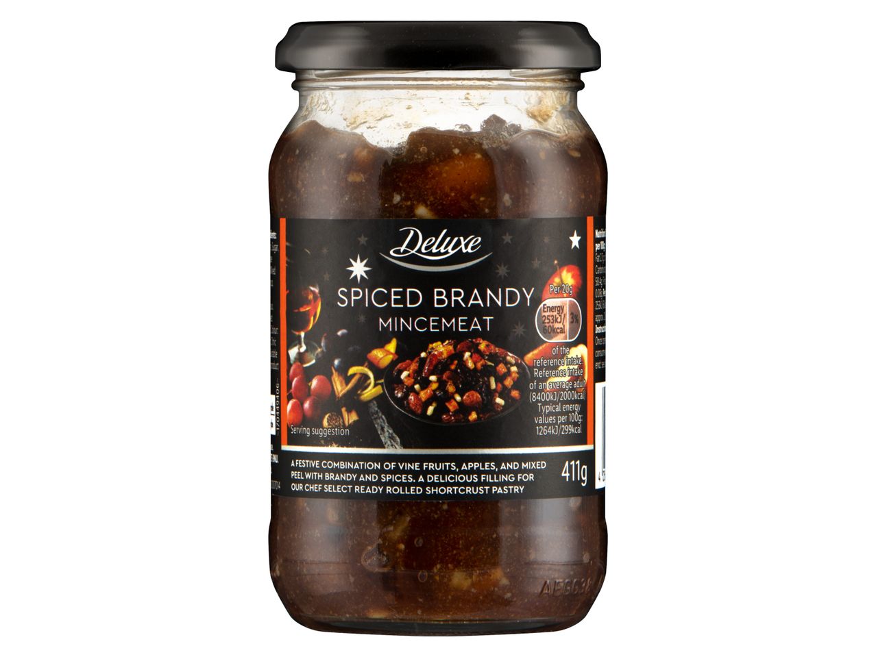 Deluxe Spiced Brandy Mincemeat 411g is not Halal, Install Mustakshif