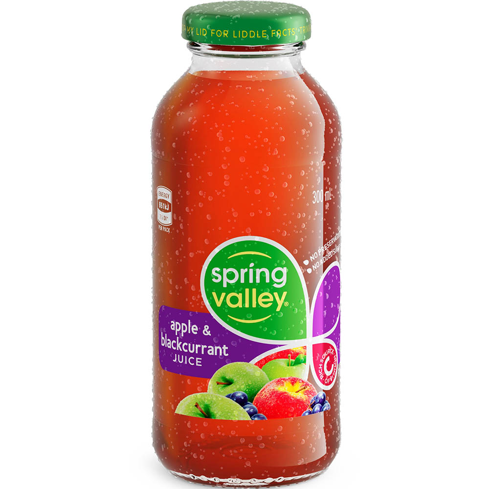 Check Halal status of SPRING VALLEY APPLE AND BLACKCURRANT JUICE GLASS ...