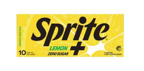检查清真，状态，零糖汽水柠檬味 (Sprite Lemon Plus Zero Sugar) 10罐装 (10 x 375毫升) 安装 ...