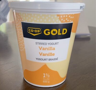 Check Halal status of Co-op Gold Greek Yogurt Vanilla Stirred 1% 700 g ...