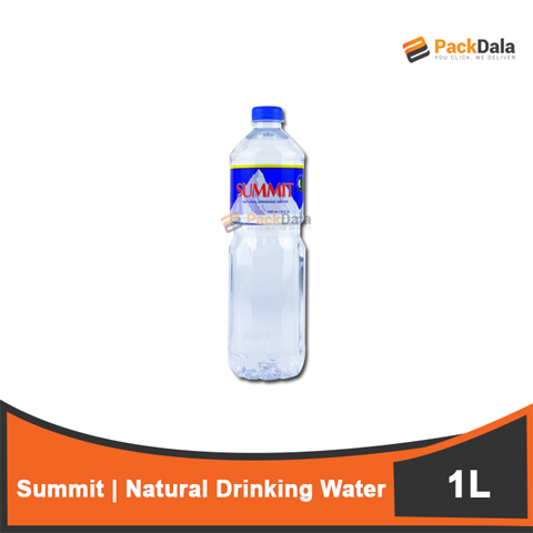 Summit Natural Drinking Water 1000mlx12 PCS is Halal, Install Mustakshif