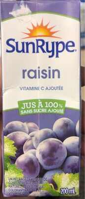Sunrype Grape Juice Boxes 5x200 mL is not Halal, Install Mustakshif