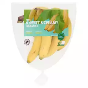 Asda 6 Sweet & Creamy Bananas 6pk is halal suitable | Halal Check