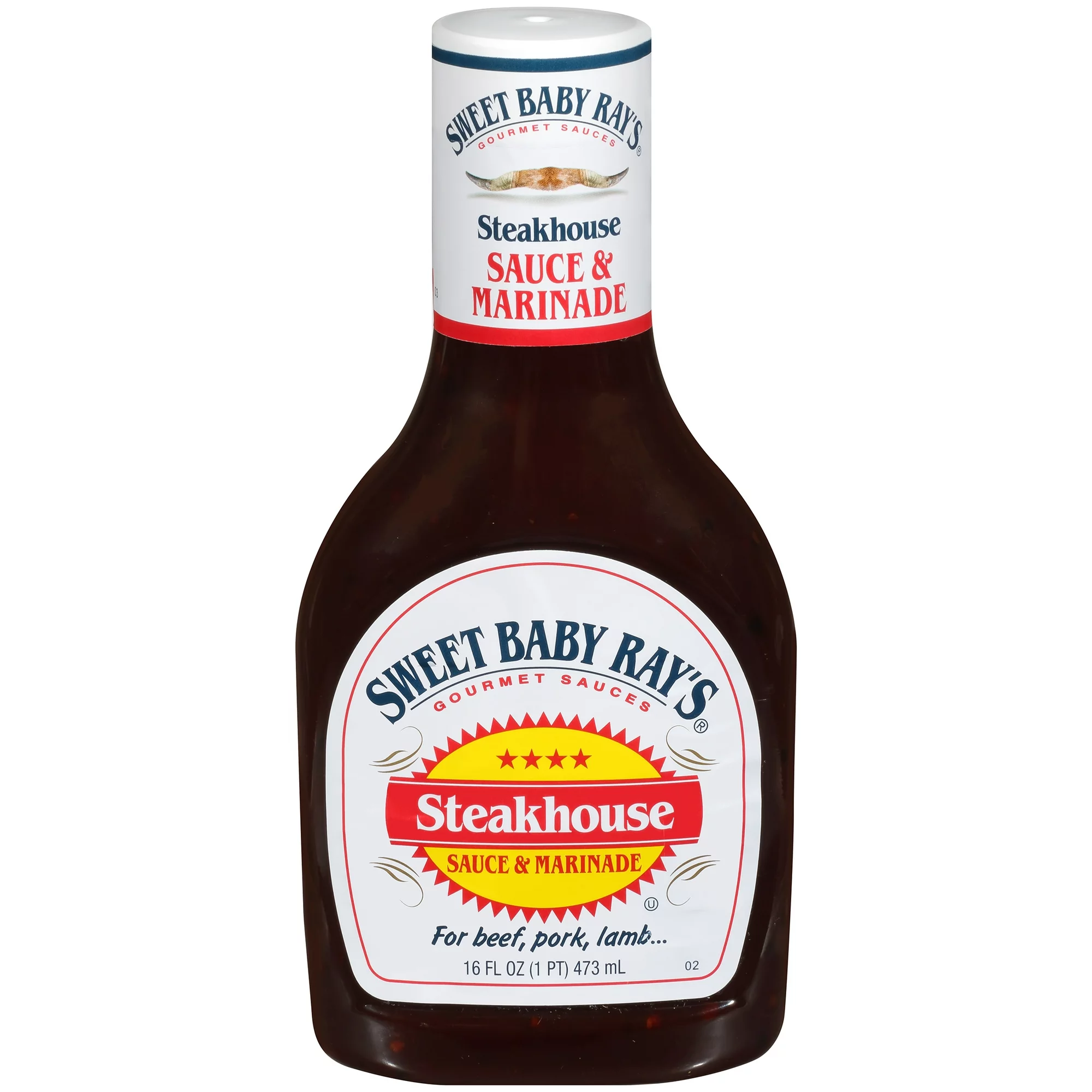 Sweet Baby Rays Steakhouse Sauce & Marinade 16 fl. oz. Squeeze Bottle ...