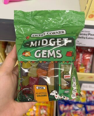 Check Halal status of Sweet Corner Midget Gems, Install Mustakshif