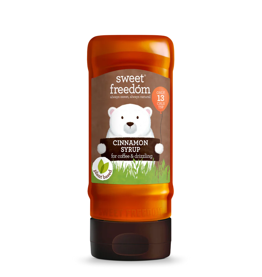 Sweet Freedom Cinnamon Flavoured Syrup 350g is Halal, Install Mustakshif