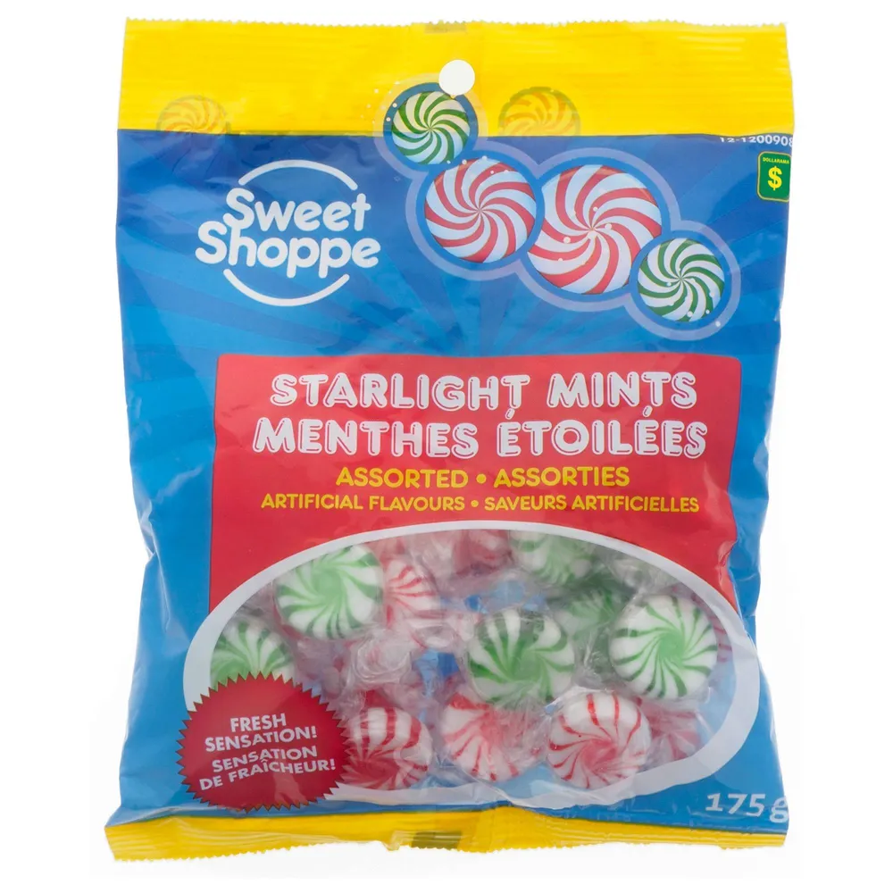 Check Halal status of Sweet Shoppe Starlight Mints (Assorted Flavours ...