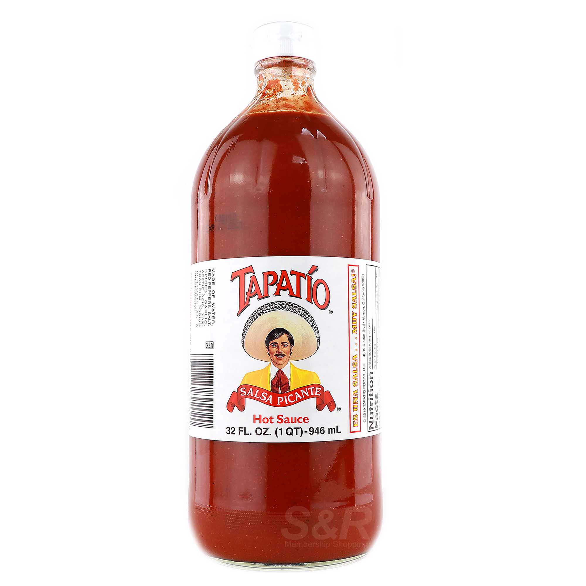 Tapatio Salsa Picante Hot Sauce 946mL is Halal, Install Mustakshif