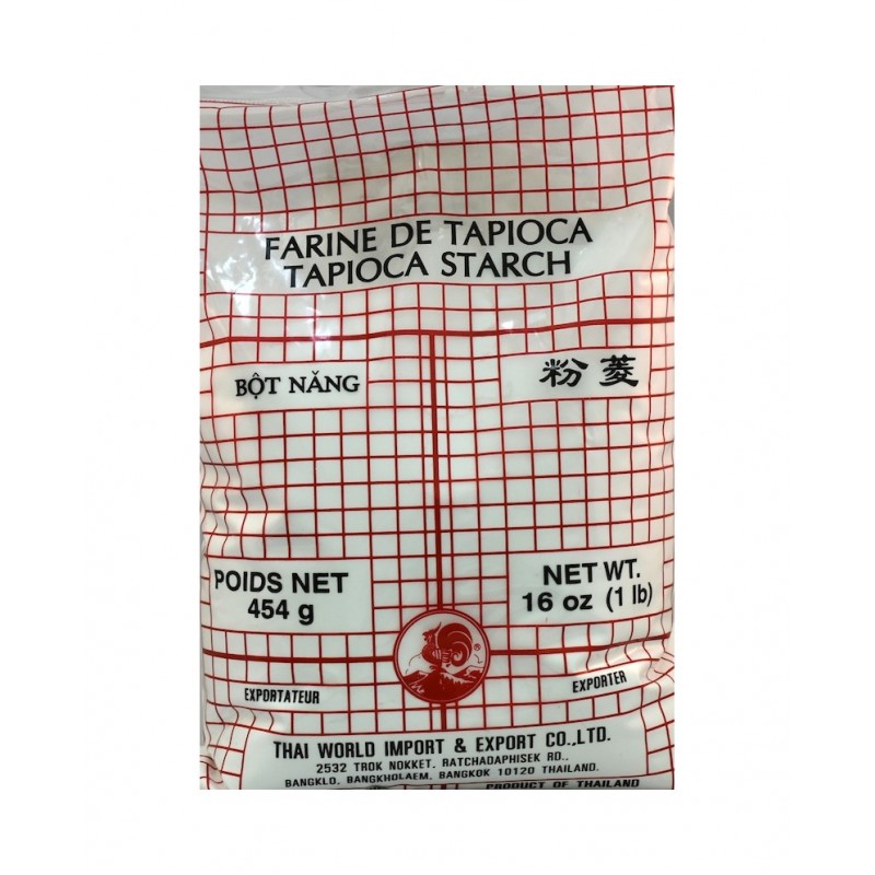 Vérifier Halalétat deFarine de Tapioca COCK BRAND 454g Installer Mustakshif