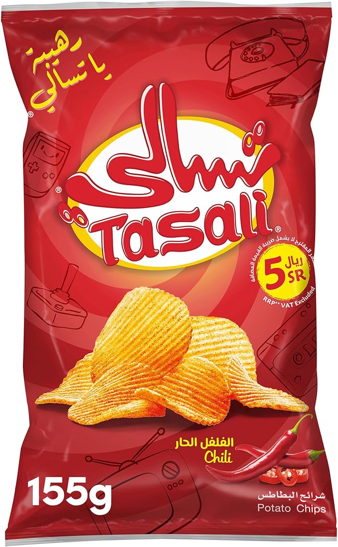 Check Halal status of Tasali Potato Chips, Chili Flavor, 155g, Install ...