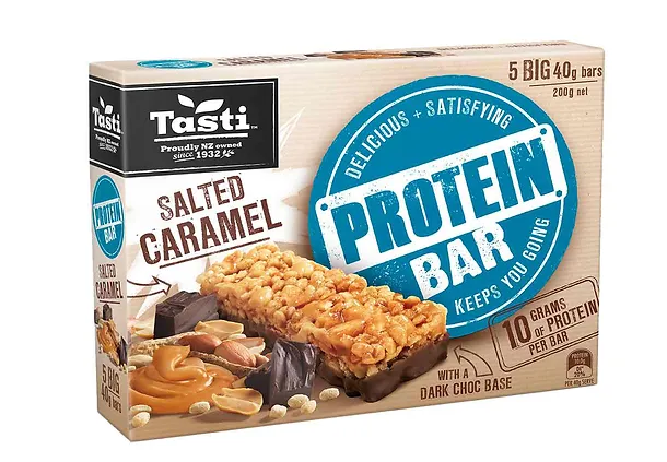 Check Halal status of Tasti Protein Bar - Salted Caramel, Install ...