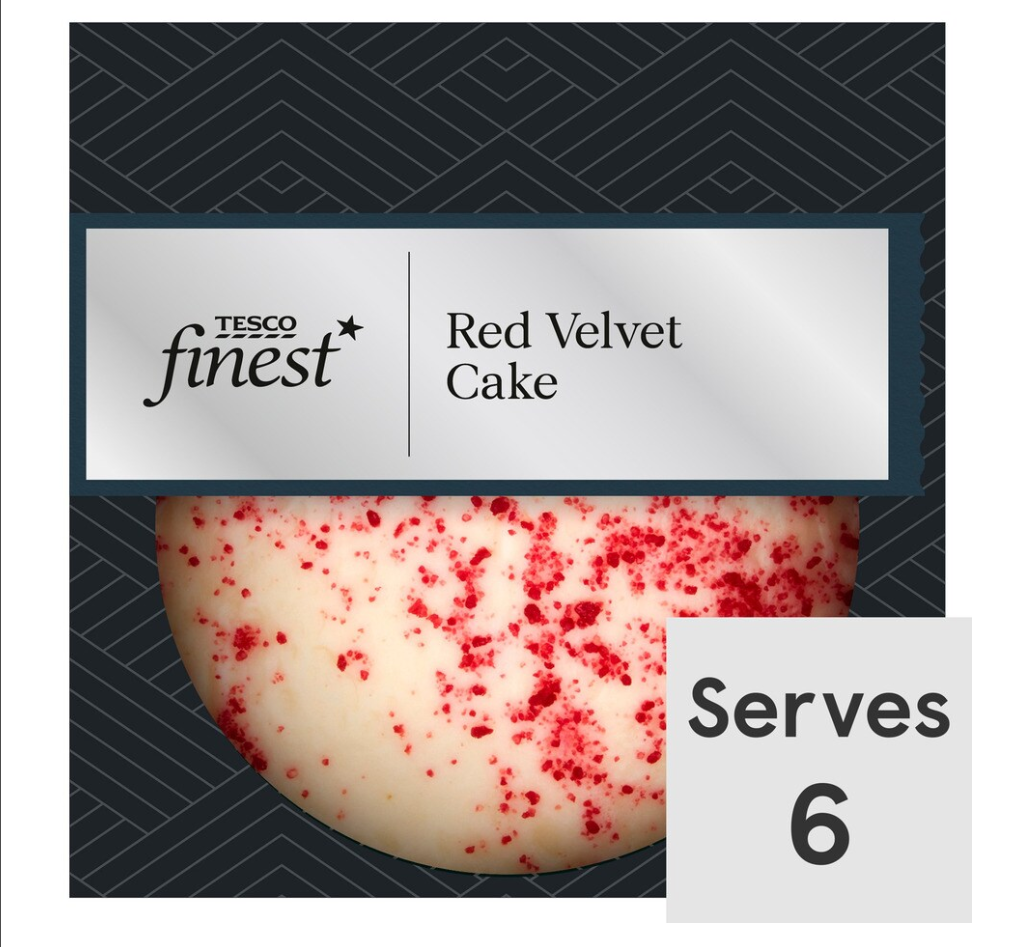 Tesco Finest Red Velvet Cake is Halal, Install Mustakshif