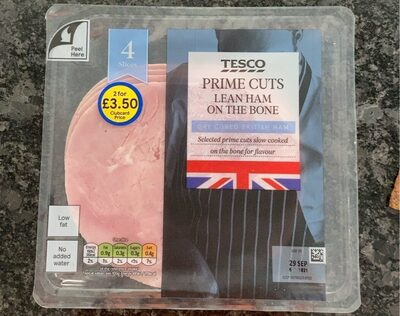 Check Halal status of Tesco Prime lean ham on the bone, Install Mustakshif