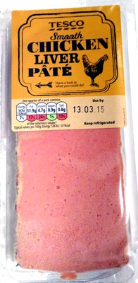 Check Halal status of tesco smooth chicken liver pâté, Install Mustakshif