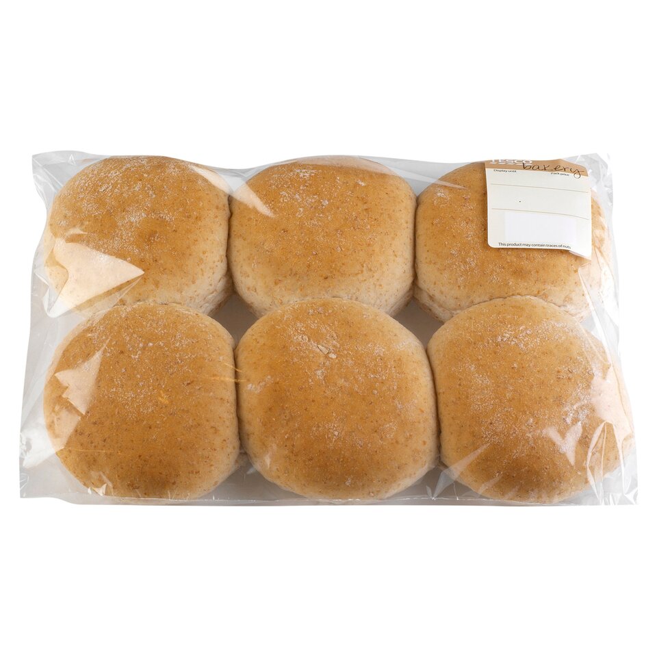 Tesco Soft Wholemeal Roll 6 Pack is Halal, Install Mustakshif