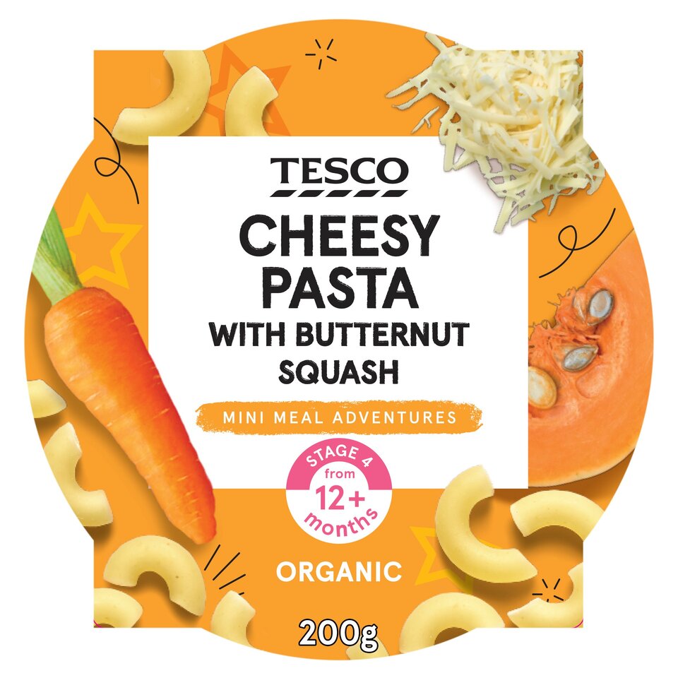 Check Halal status of Tesco Cheesy Pasta With Butternut Squash 200G 12M ...