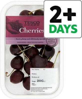 Tesco Cherries Punnet 200G is Halal, Install Mustakshif