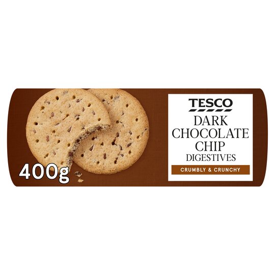 Tesco Chocolate Chip Digestive Biscuits 400G is Halal, Install Mustakshif
