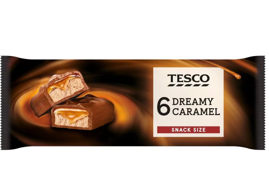 Tesco Dreamy Caramel Chocolate Bars Multipack 6 X 40g is Halal, Install ...