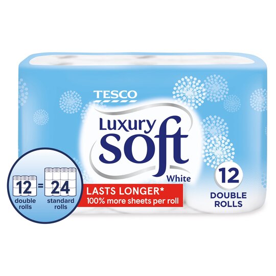 Tesco Luxury Soft Toilet Tissue 12 Double Rolls is halal suitable ...
