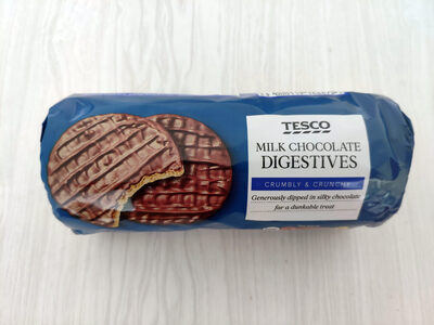 Tesco Milk Chocolate Digestives 300G is Halal, Install Mustakshif