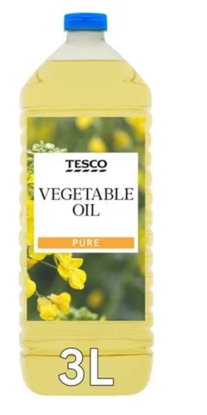 Tesco Pure Vegetable Oil 3L is Halal, Install Mustakshif