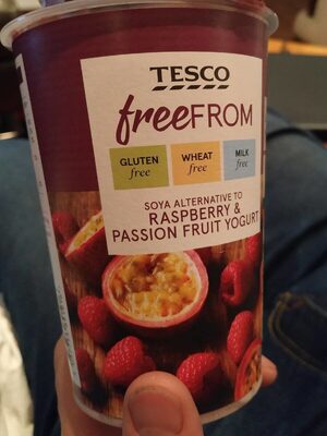 Tesco Raspberry and Passion Fruit Yogurt is Halal, Install Mustakshif