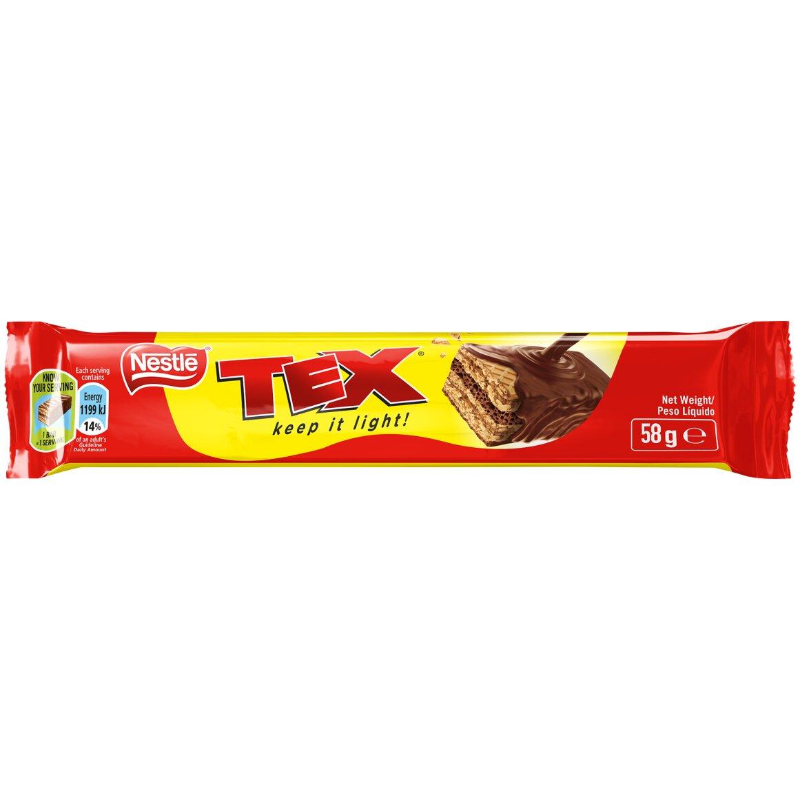 Nestlé Tex Chocolate Bar 58 g is Halal, Install Mustakshif