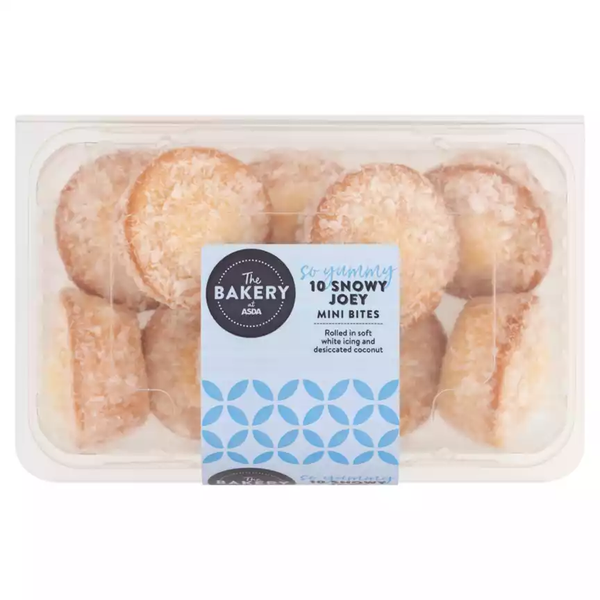 The BAKERY at ASDA 10 Snowy Joey Mini Bites 240g is Halal, Install ...