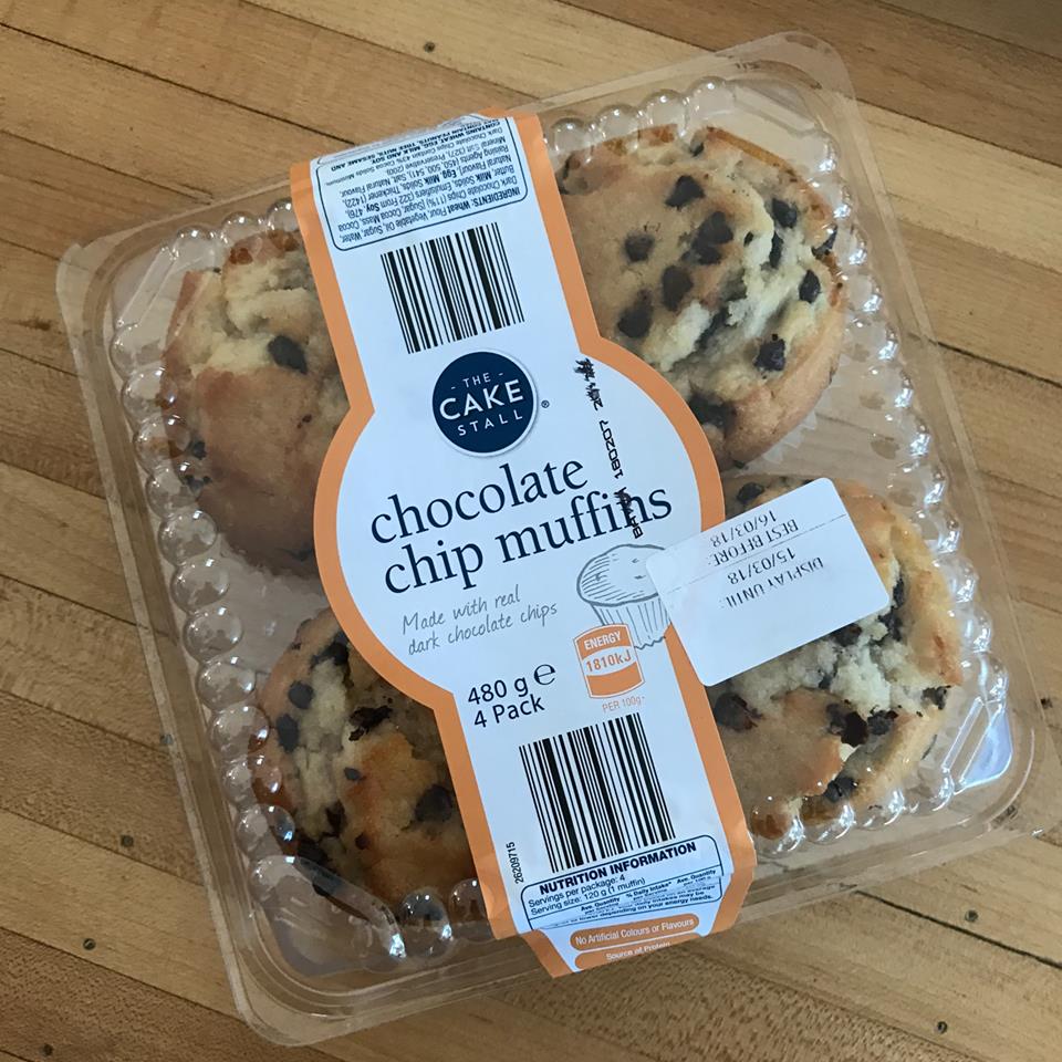 THE CAKE STALL chocolate chip muffins is not halal | Halal Check