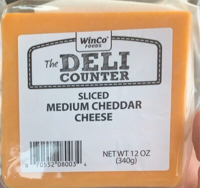 Check Halal status of The Deli Counter, Sliced Medium Cheddar Cheese ...