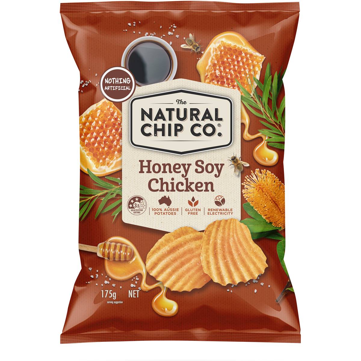 The Natural Chip Co Share Pack Honey Soy Chicken 175g is not Halal ...