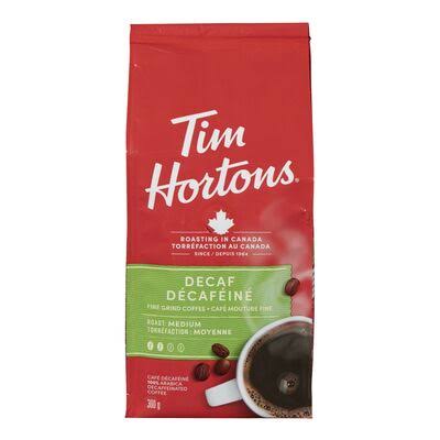 Check Halal status of tim hortons TIM HORTONS Decaf Ground Coffee 300 g ...