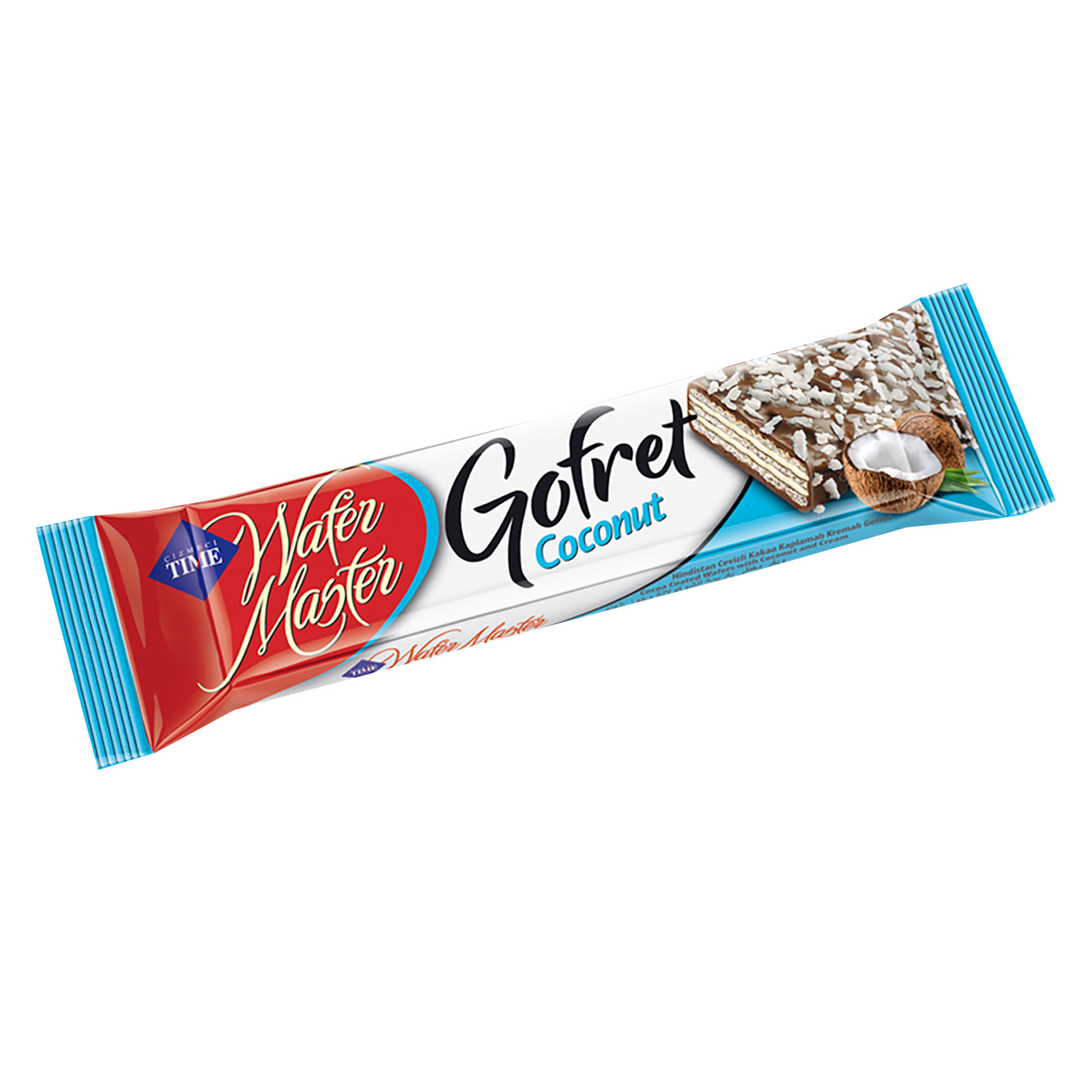 TIME Wafer Master Gofret Coconut 20g is not halal | Halal Check