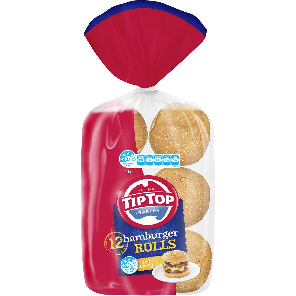 Tip Top 12 Hamburger Rolls is halal suitable | Halal Check