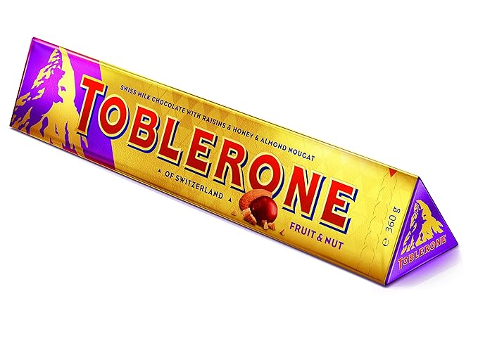 Check Halal status of Toblerone, Mondelez Toblerone Fruit & Nut Pouch ...
