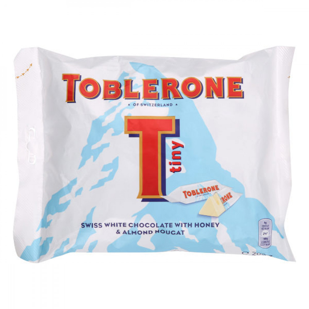 Toblerone White Tiny 200G is Halal, Install Mustakshif