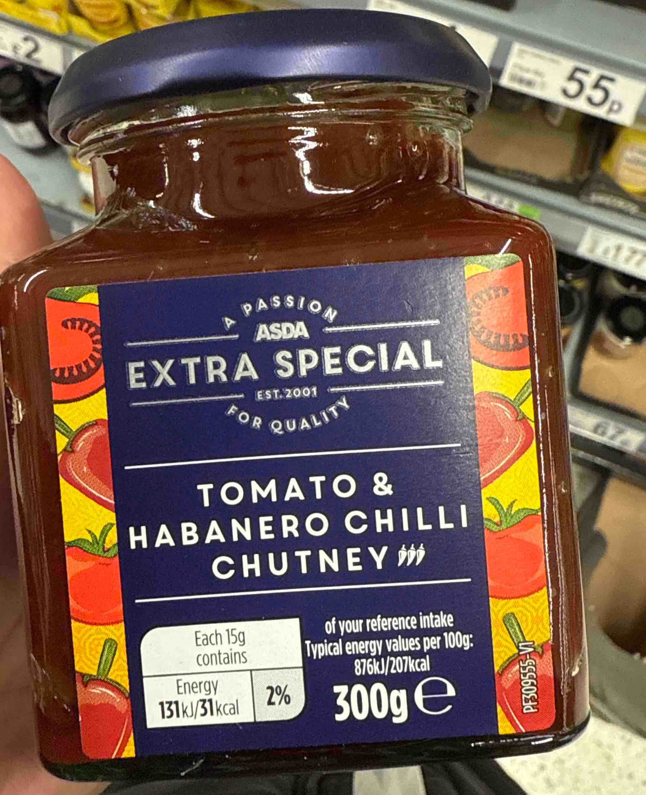 ASADA Extra Special Tomato Habanero Chilli Chutney - 300g is Halal ...