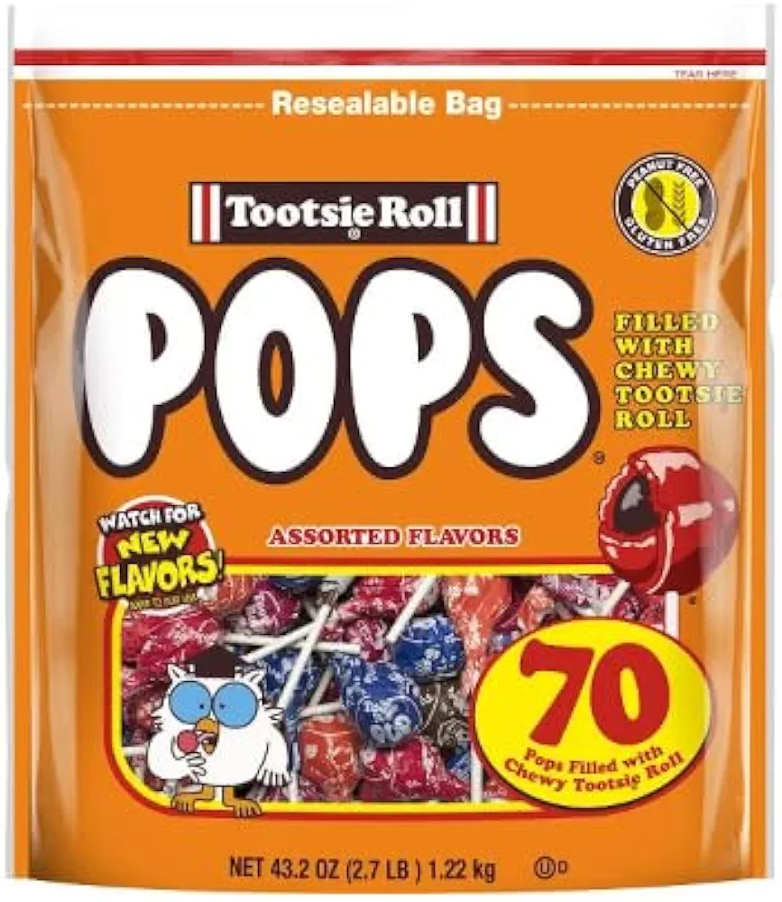 Check Halal, kosher status of Tootsie Pops Assorted Flavored Lollipops ...