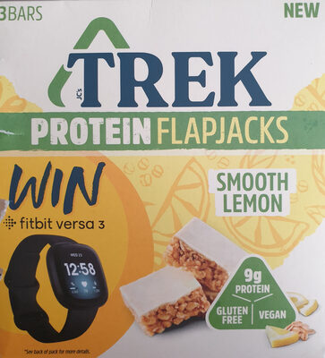 Trek Protein Flapjacks: Smooth Lemon is Halal, Install Mustakshif