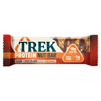 TREK Dark Choc & Orange Protein Nut Bar is halal suitable, vegan ...