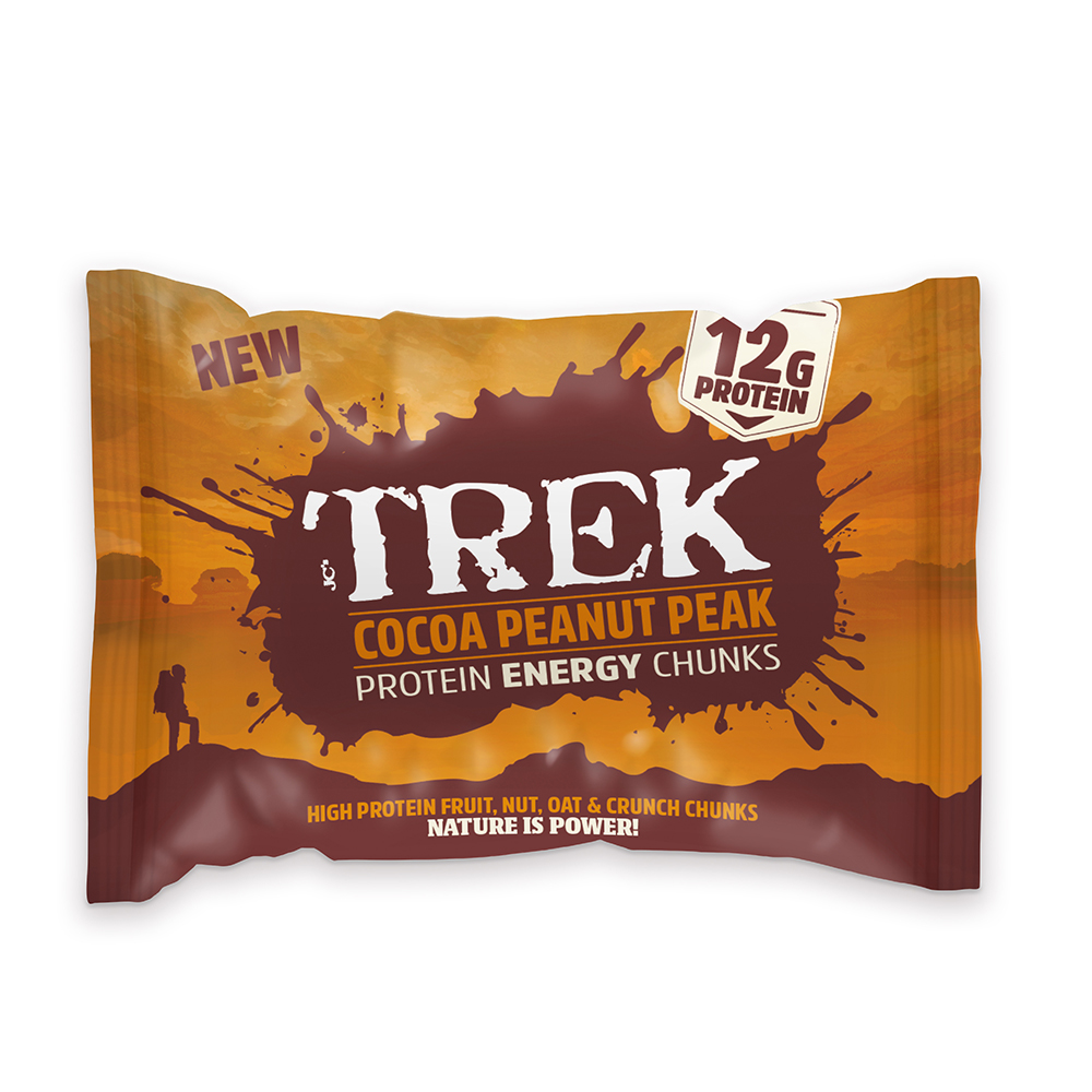 TREK Cocoa Peanut Peak Protein Energy Chunks 60g is not Halal, Install ...