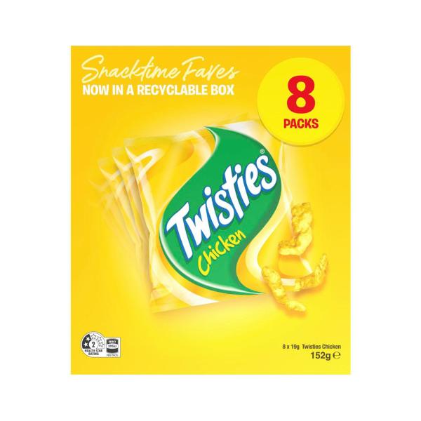 Twisties Chicken Multipack Chips 8 Pack is not Halal, Install Mustakshif