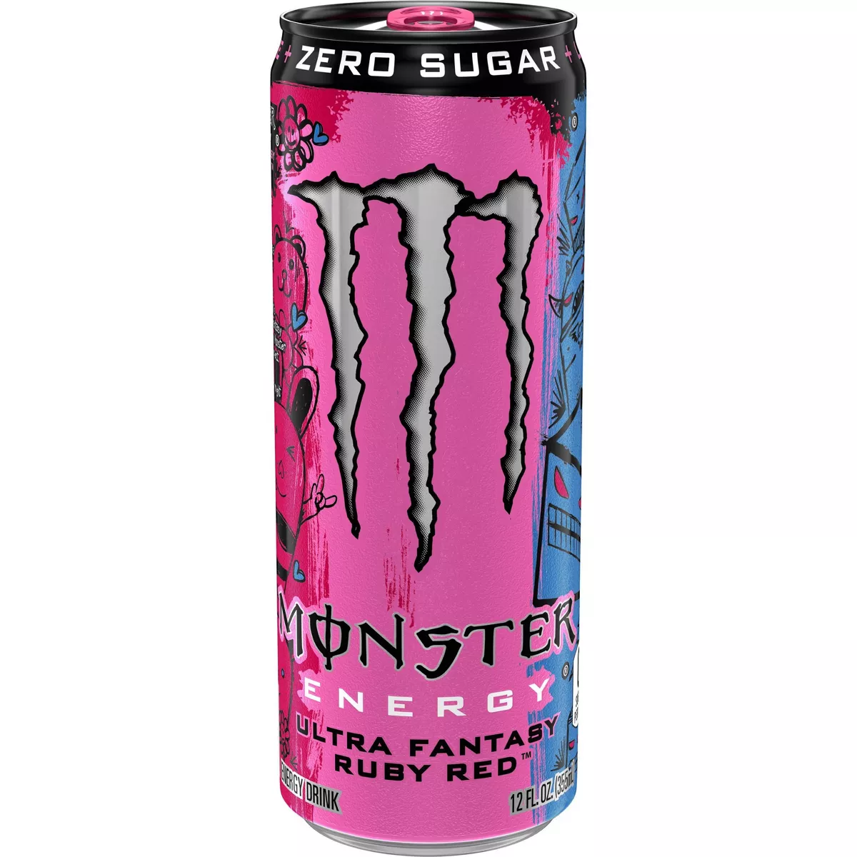 Monster Ultra Fantasy Ruby Red Energy Drink - 12 fl oz is not Halal ...